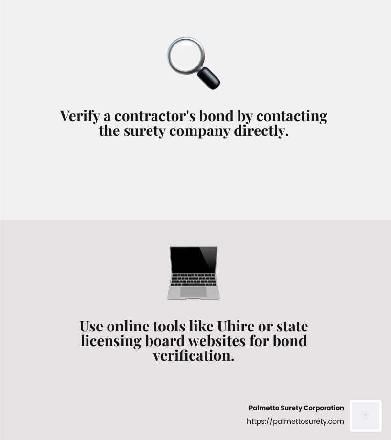 Bonded or Not? A Step-by-Step Guide to Checking Contractor Bonding - Palmetto Surety Corporation