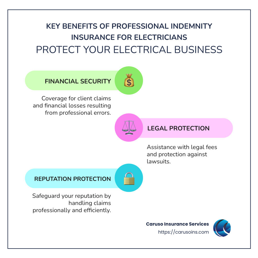Professional Indemnity Insurance for Electricians: Top 3 Crucial Facts