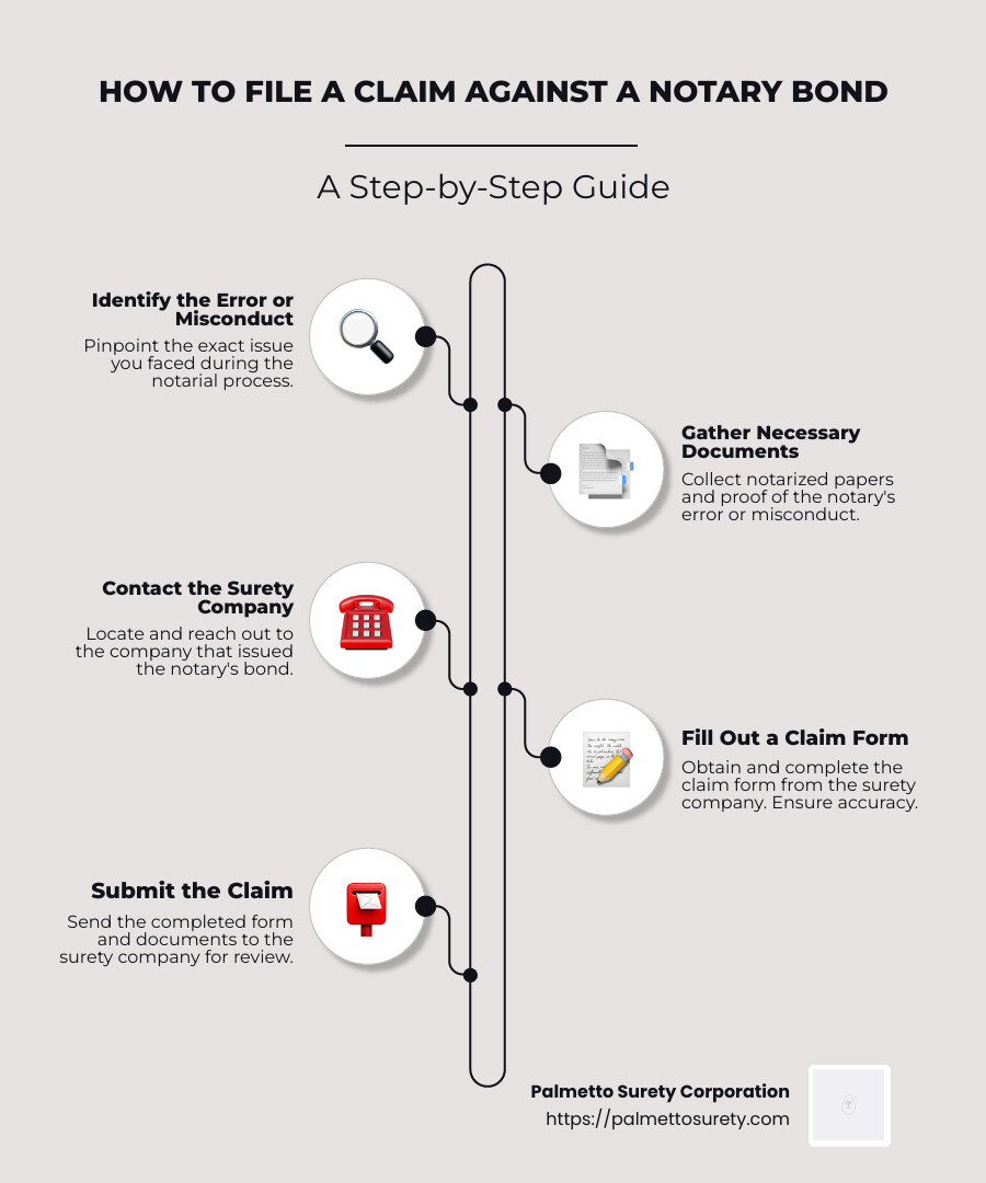 How to File a Claim Against a Notary Bond: 3 Key Steps