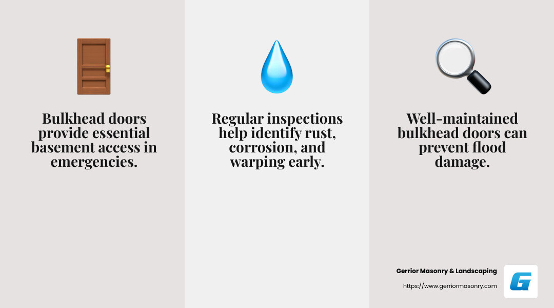 Bulkhead and Walkout Repairs: Top 5 Expert Solutions