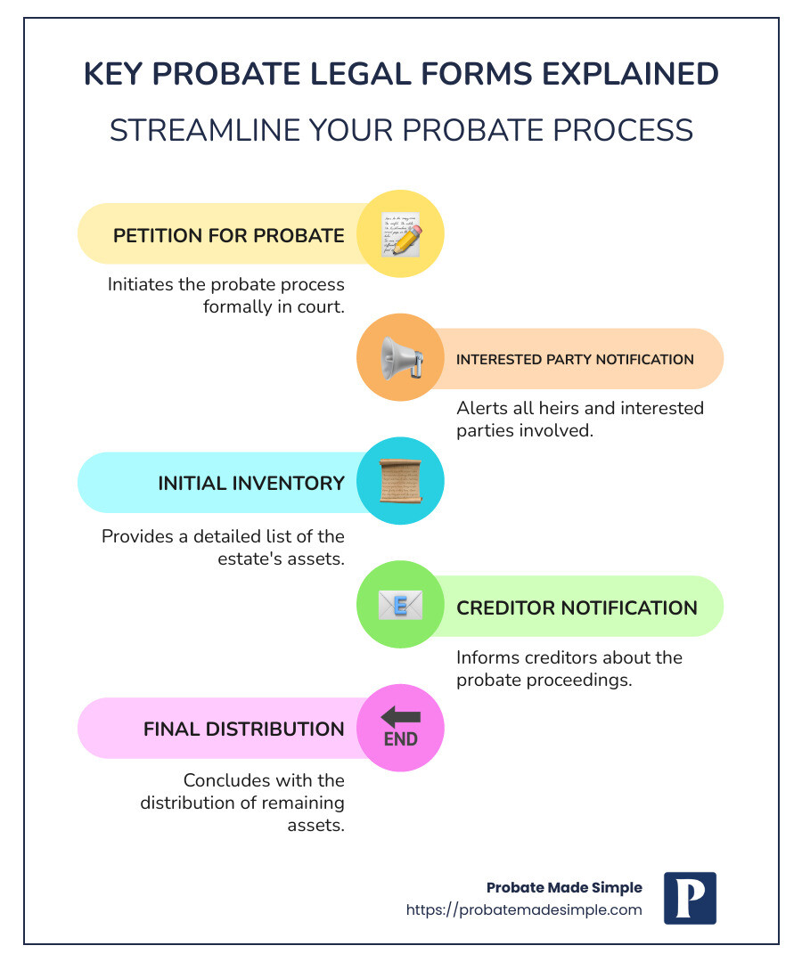 Probate Legal Forms: What You Need to File—and When - Probate Made Simple