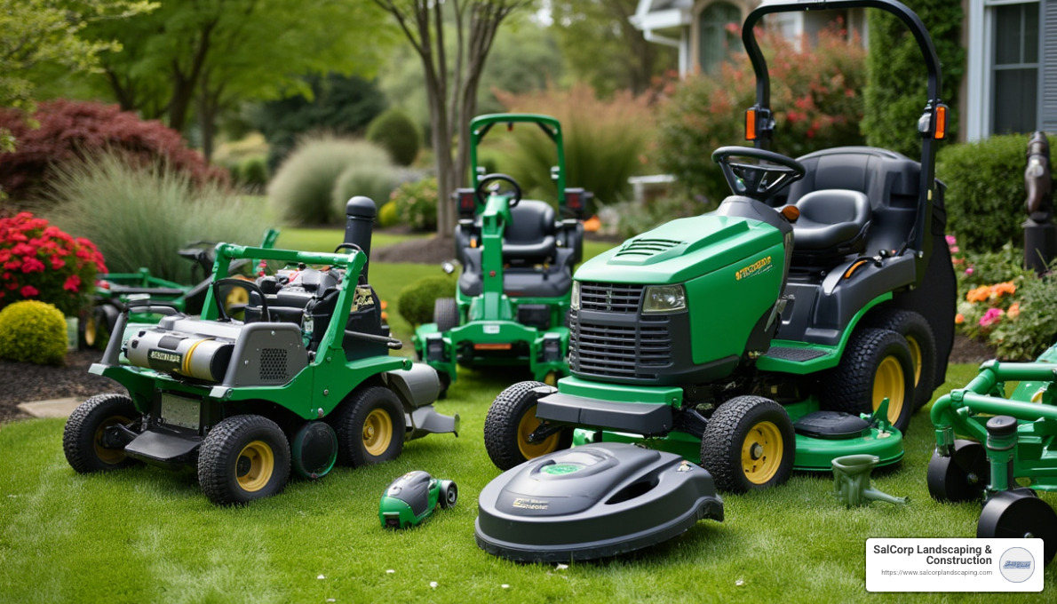 Commercial Landscaping Equipment: Top 5 Best in 2025