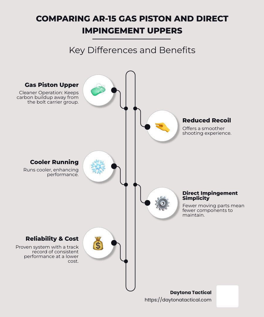 AR 15 Gas Piston Pistol Upper: Top Benefits 2025