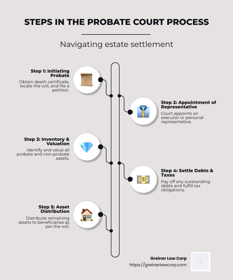 Probate Court Process: 5 Simple Steps for Easy Success