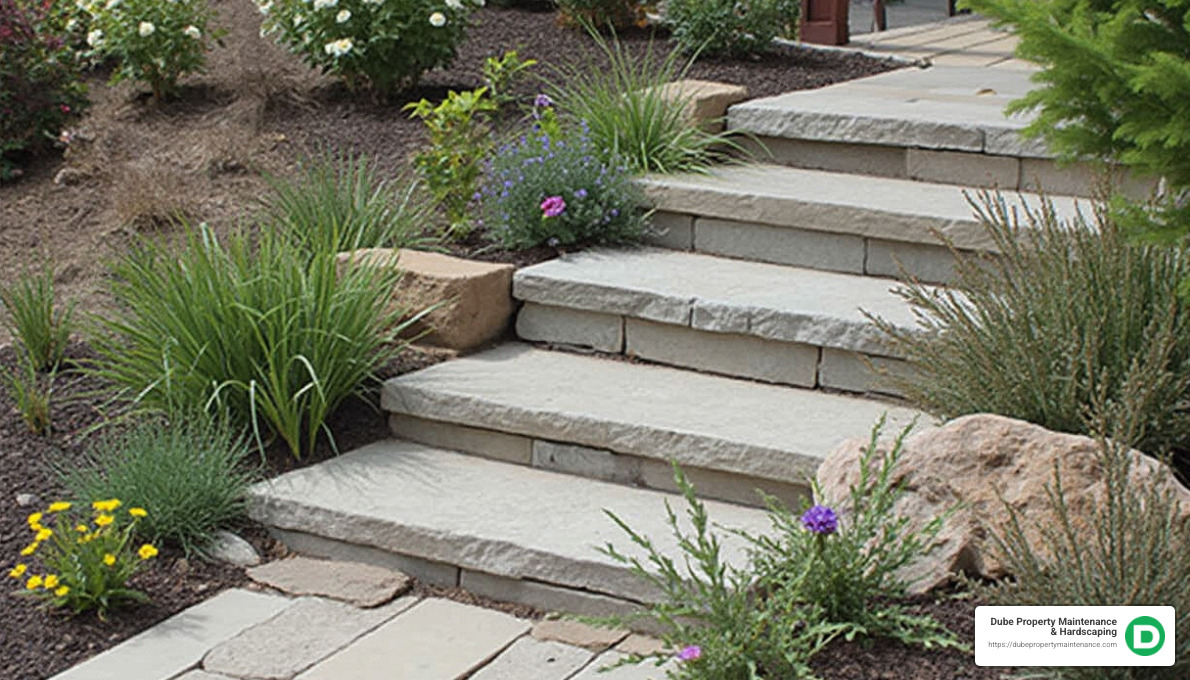 Landscape Around Steps: 5 Best Tips to Boost Value
