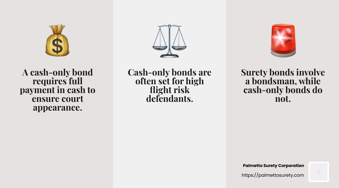 What is a Cash-Only Appearance Bond from Federal Court: Top Insights 2025