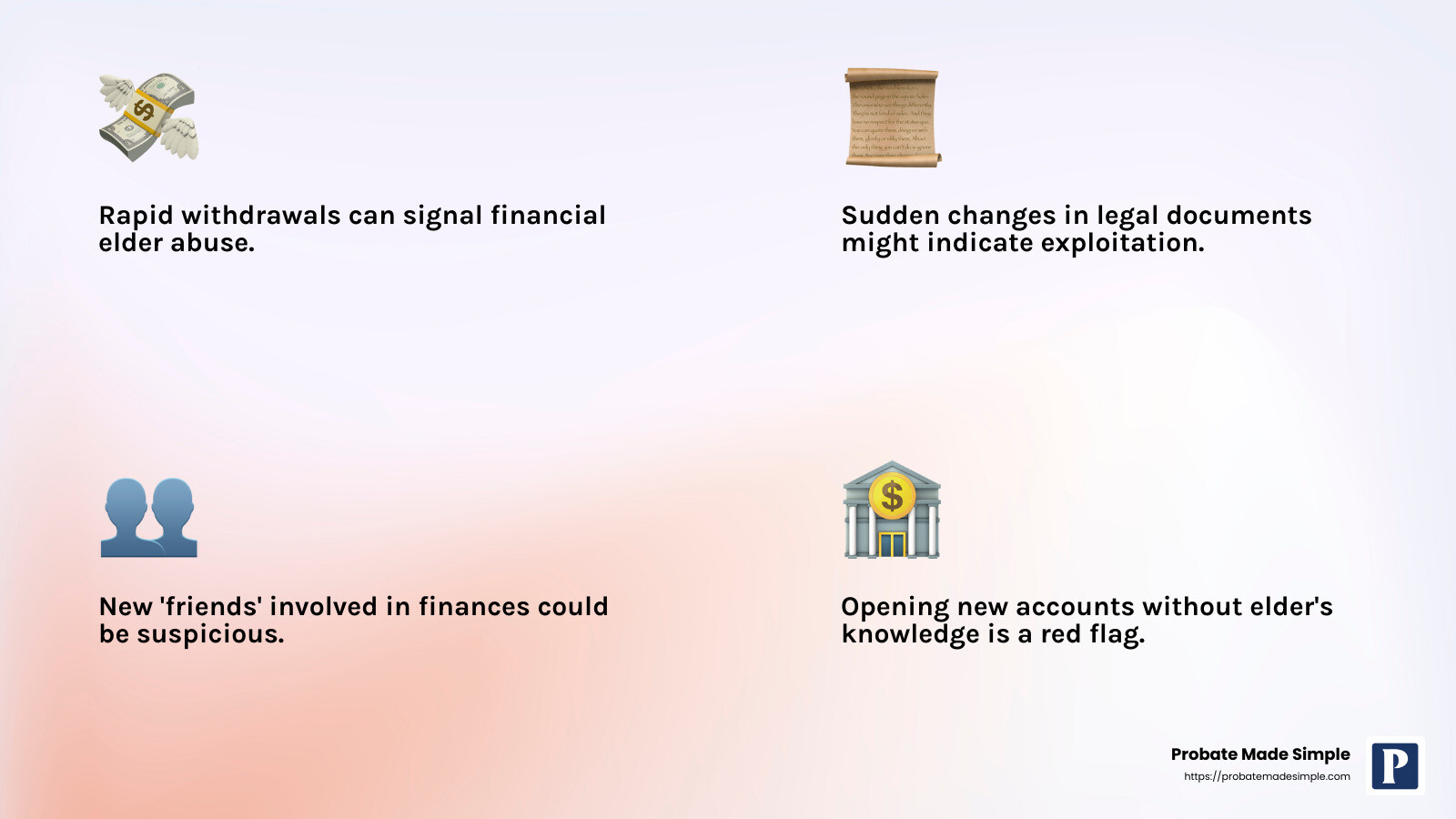 Financial Fortresses: How to Safeguard Seniors from Abuse - Probate ...