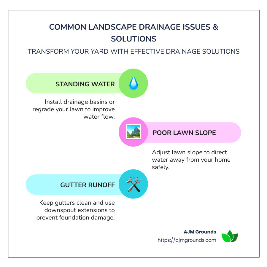 Landscape Drainage Solutions: 5 Top Proven Fixes