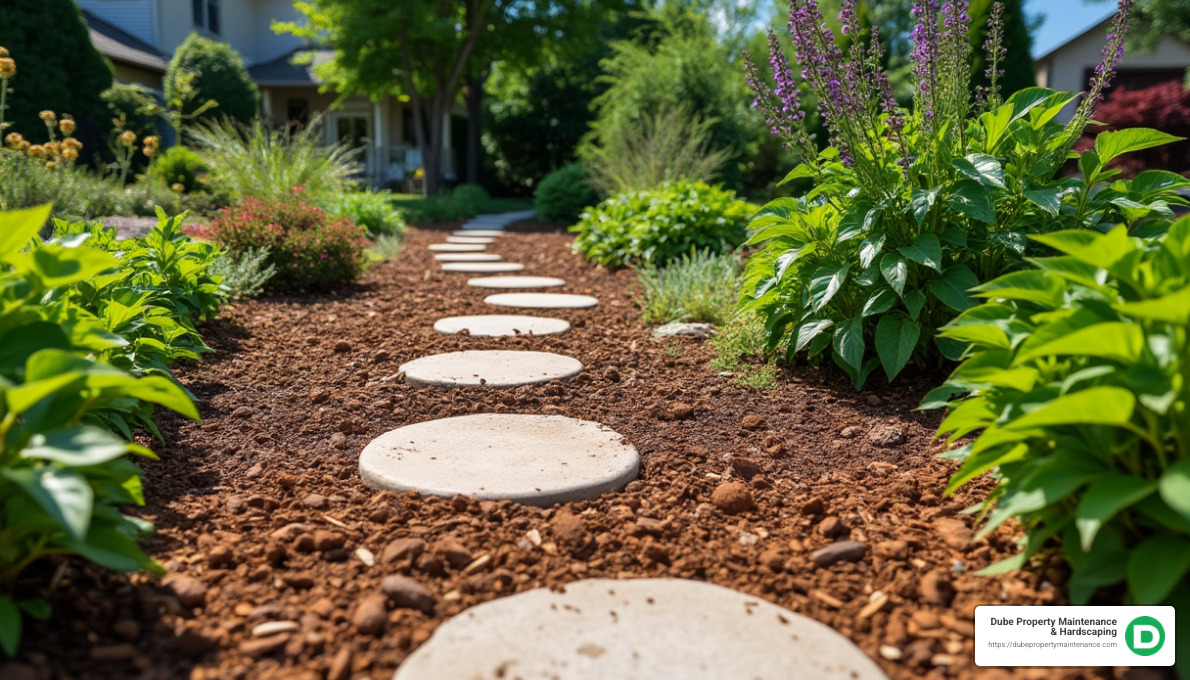 Mulch and Stepping Stone Walkway: Top 5 Stunning Tips