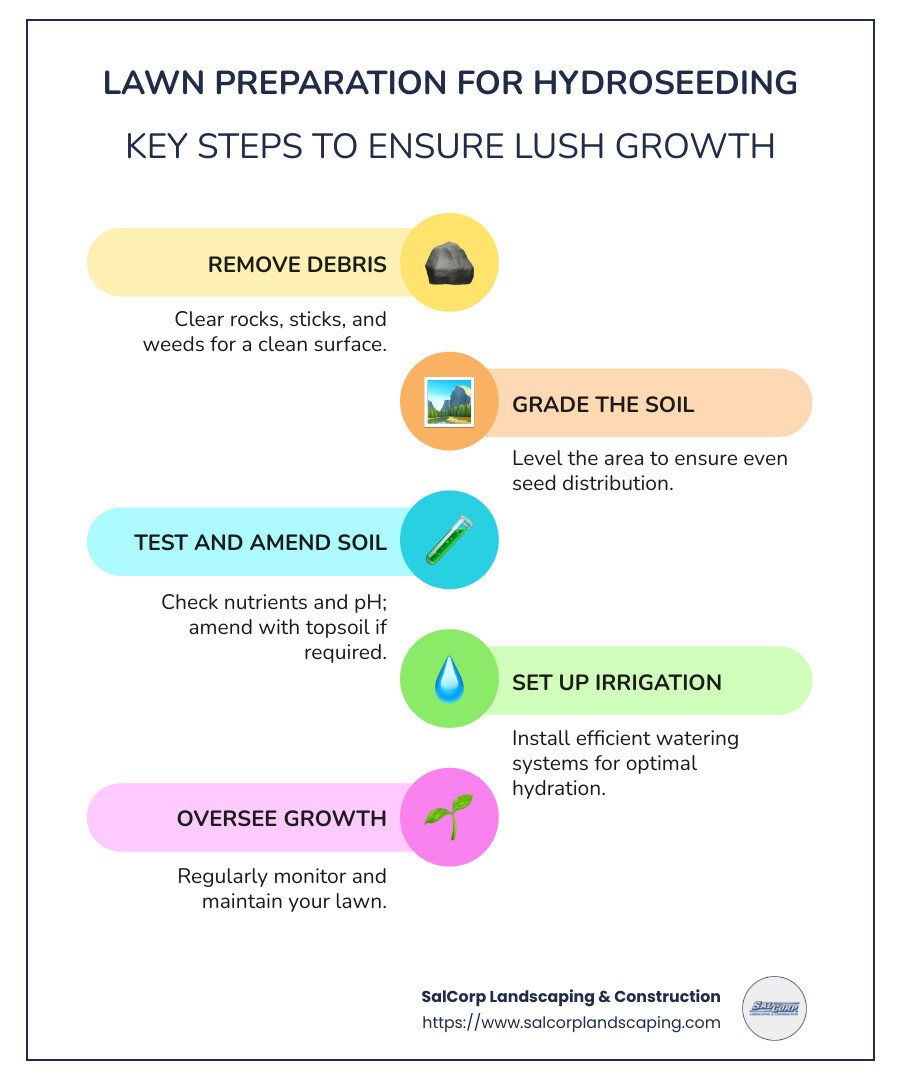 How to Prepare Lawn for Hydroseeding: Best 7 Essential Steps