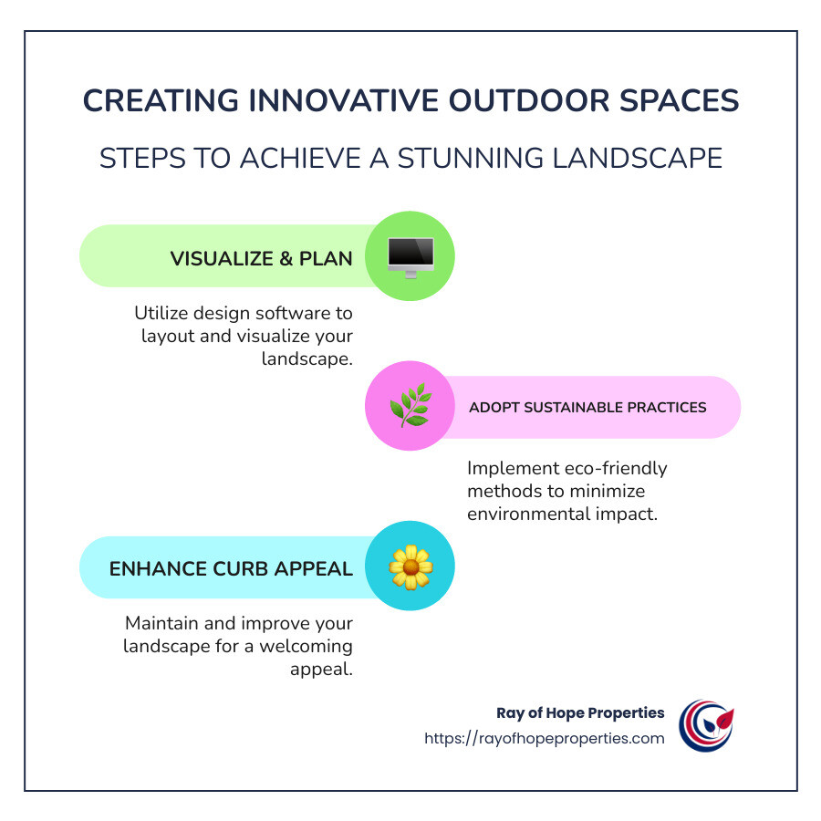 Innovative Landscape Solutions: Top 5 Stunning Ideas 2025