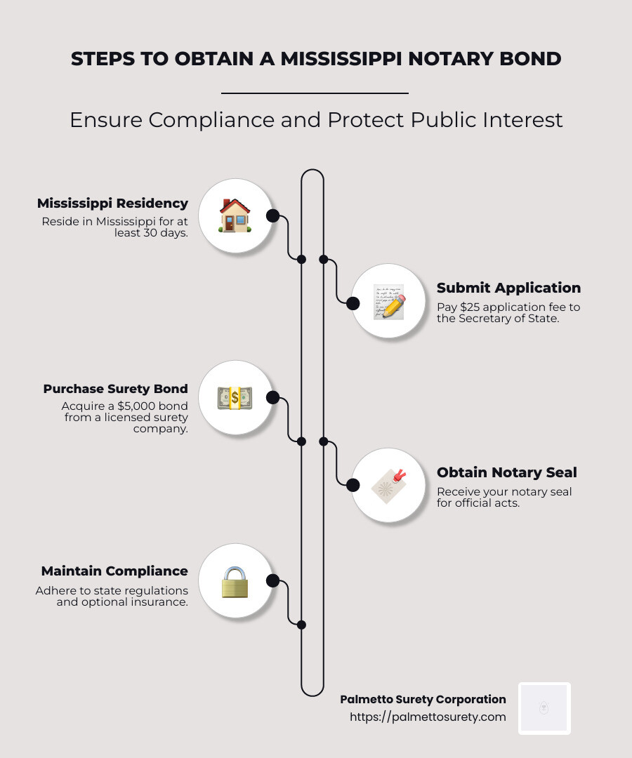 How much does a notary bond cost for Mississippi: Top Guide