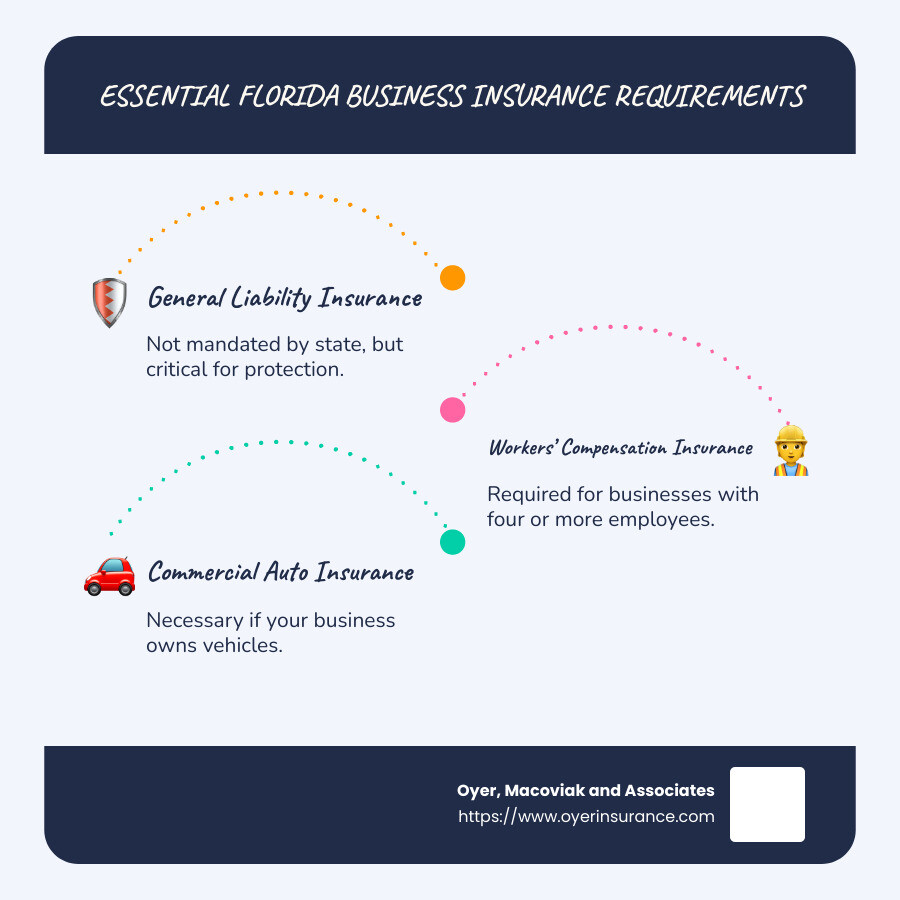 Florida Business Insurance Requirements: Top 3 Vital Rules