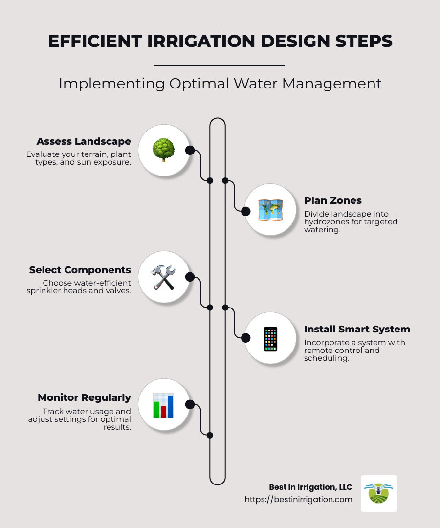 Irrigation System Design: Top 3 Best Practices 2025