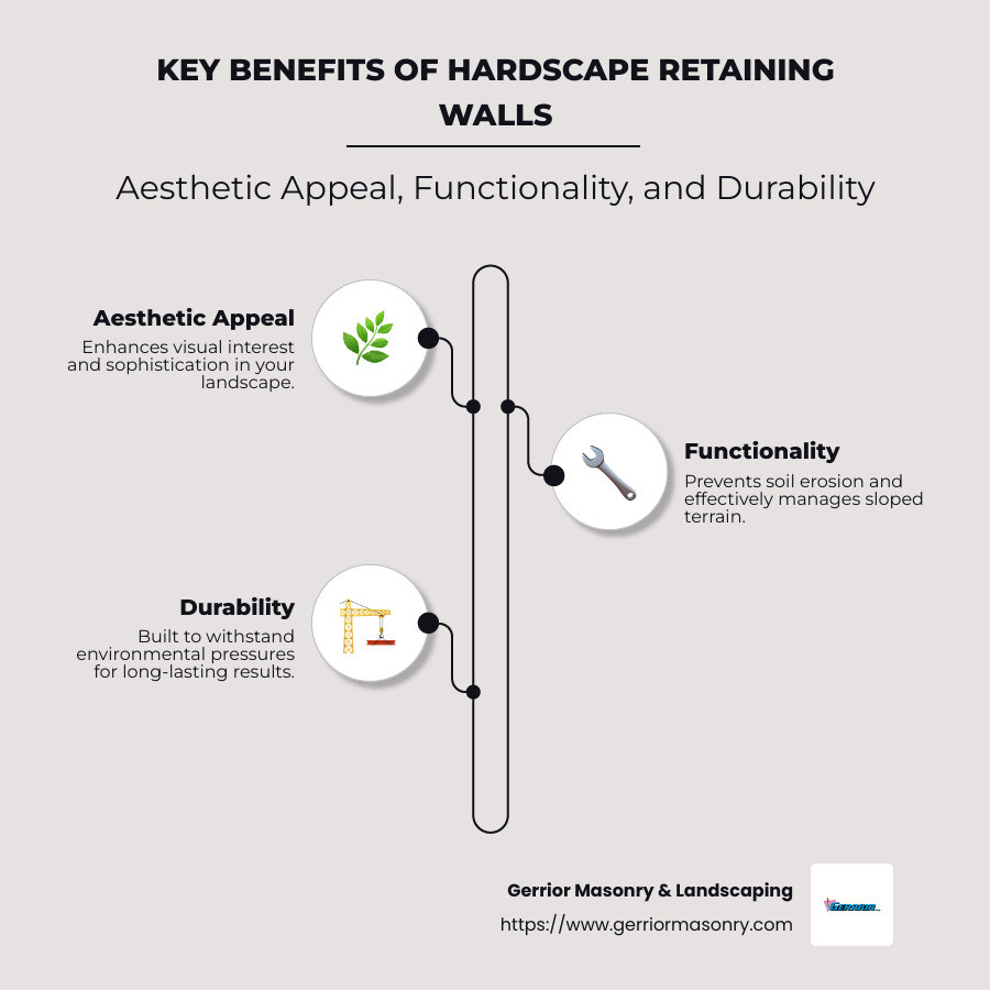 Hardscape Retaining Walls: Top 5 Stunning Benefits