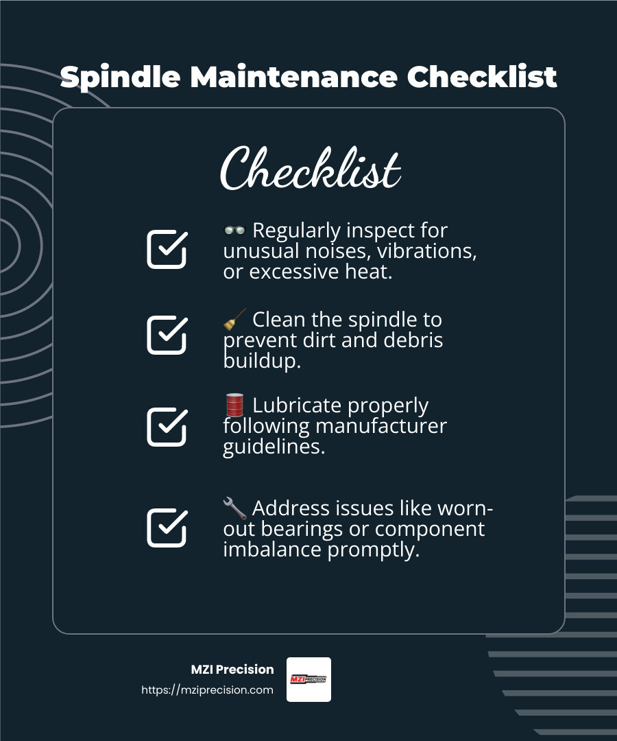 Machine Spindle: 5 Essential Tips for Success in 2025