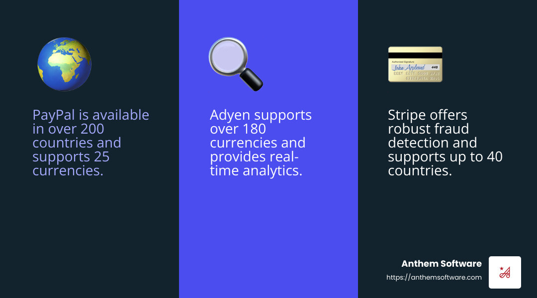 Navigating Ecommerce Payment Processing Solutions: Your Go-To List - Anthem Software for Business
