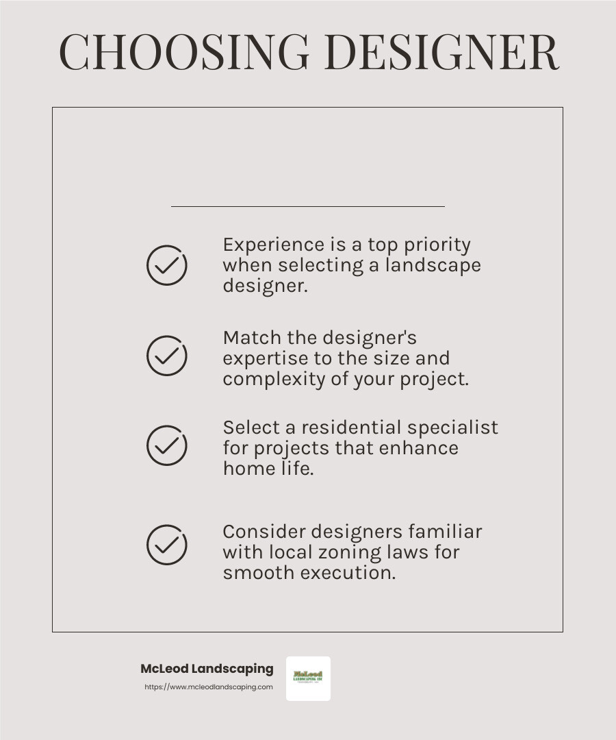 Landscaping Designer: Top 5 Expert Tips for Success