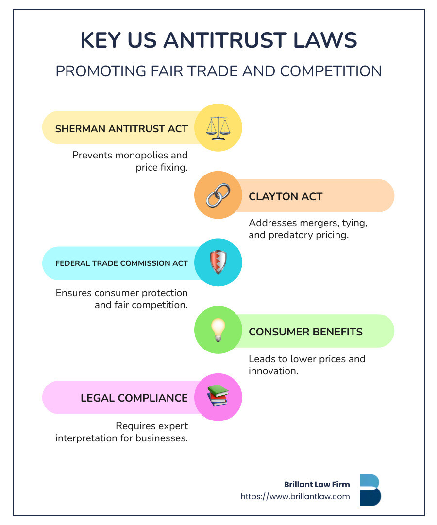 Fair Trade and Competition: How US Laws Shape the Market - Brillant Law Firm