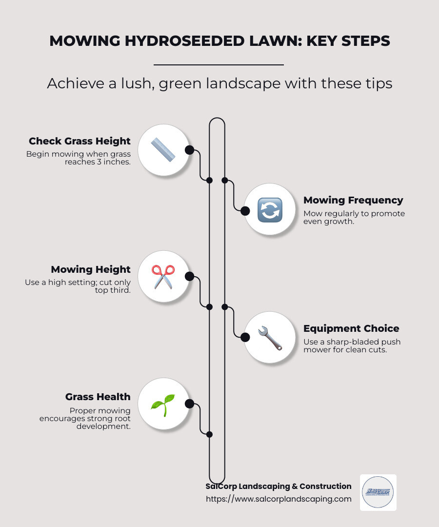 Mowing Hydroseeded Lawn: Top 5 Expert Tips for Success