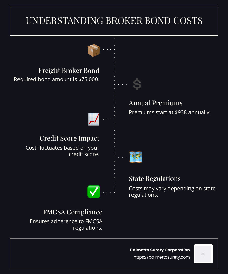 Broker Bond Cost: Top 5 Factors Revealed 2025