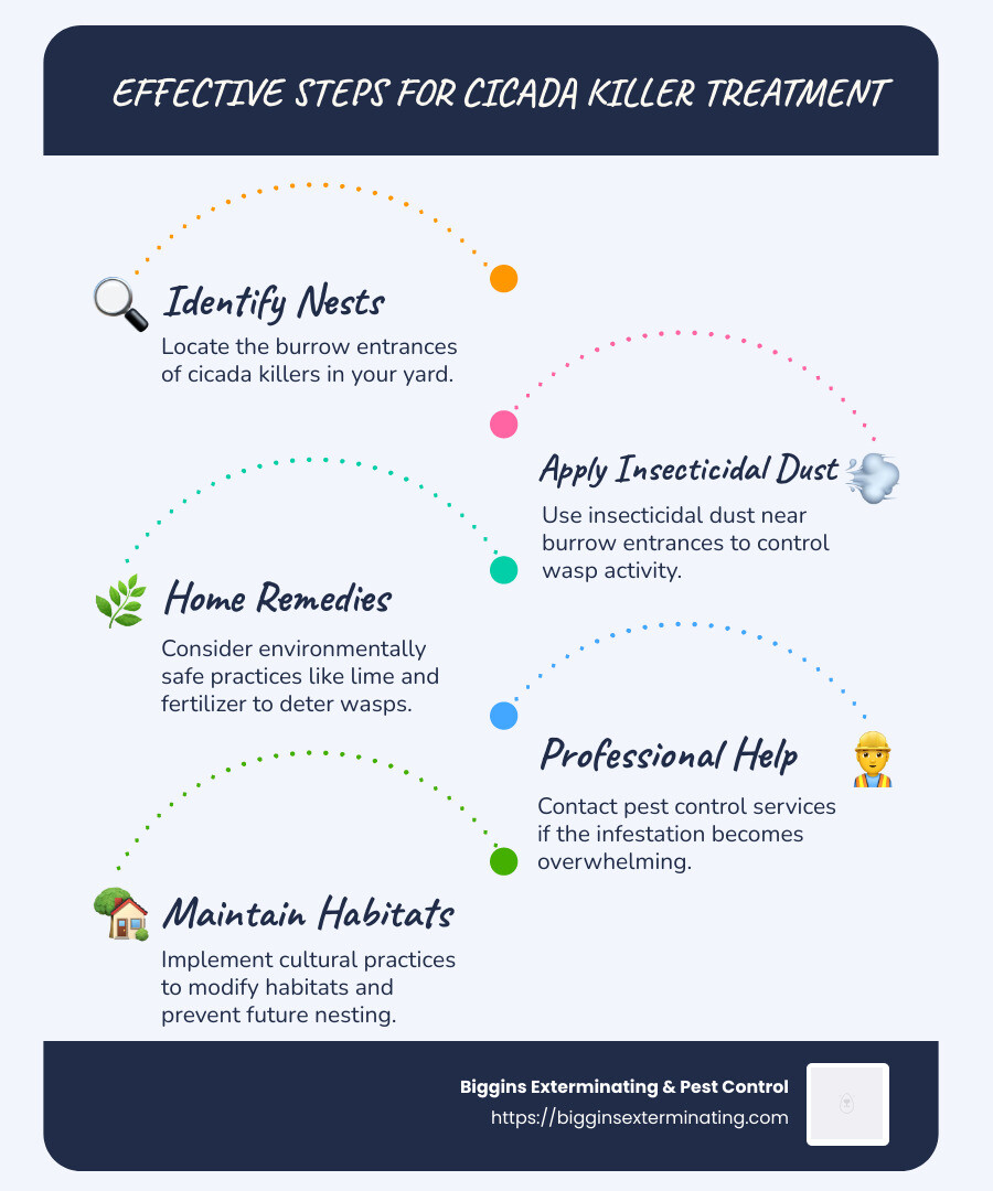 Cicada Killer Treatment: Top 5 Expert Solutions 2025
