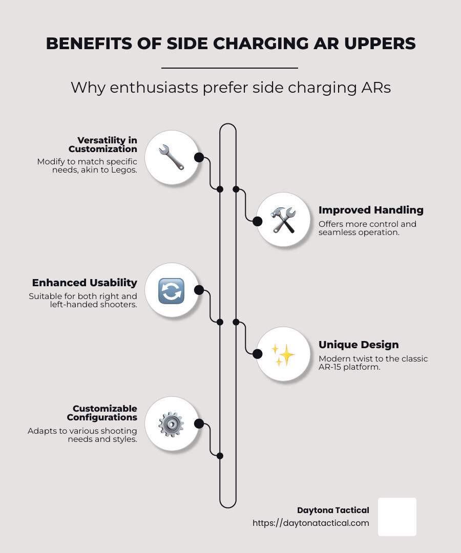 Side Charging AR Upper: Top 3 Game-Changing Benefits