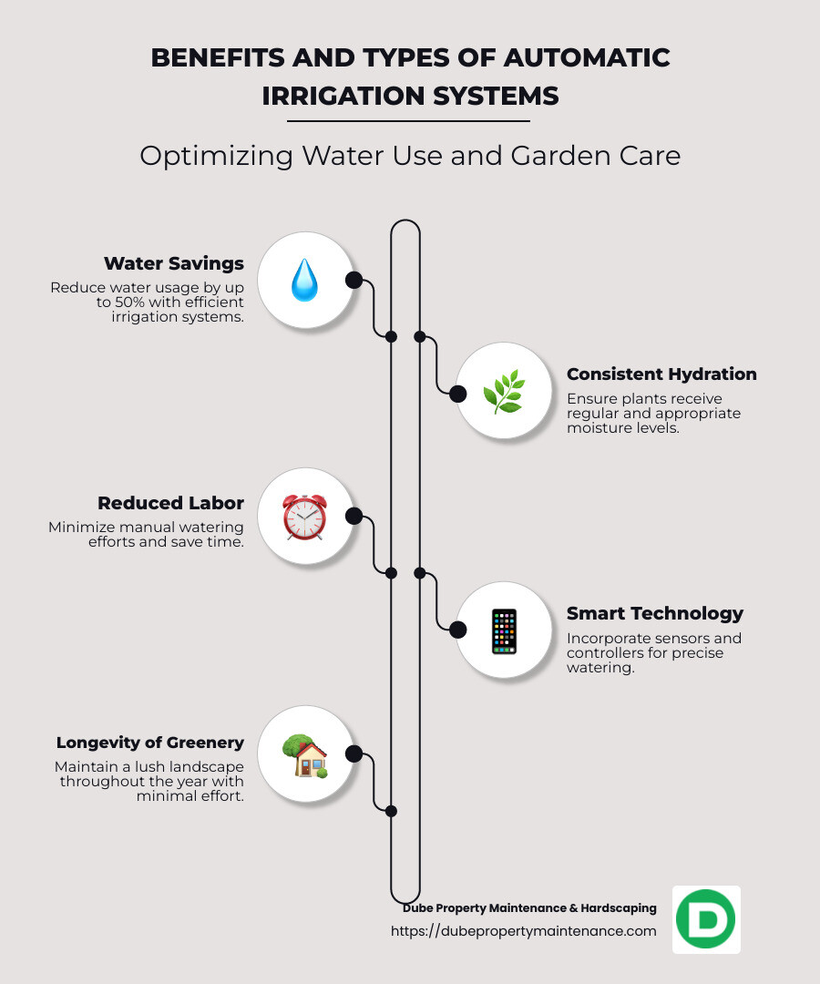 Automatic Irrigation Systems: Top 5 Ultimate Benefits