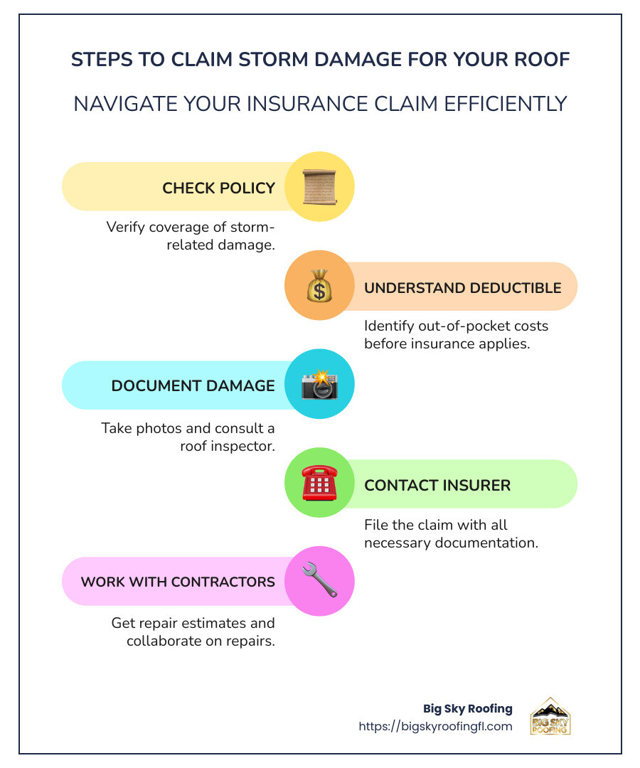 Can I Claim for Storm Damage to My Roof? Top 5 Guide