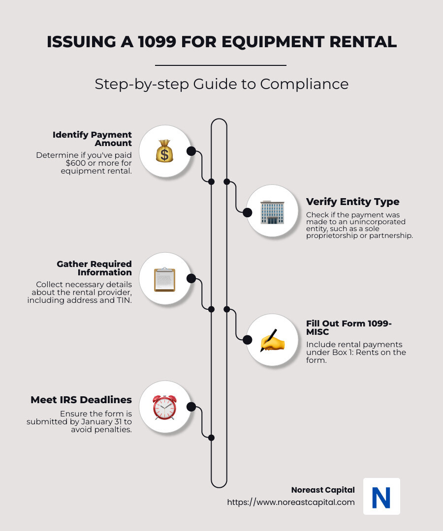 1099-MISC Essentials for Equipment Rentals - Noreast Capital