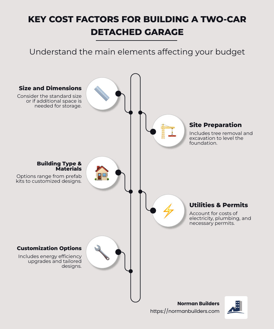 Cost of Building a Two Car Detached Garage: Best 5 Tips
