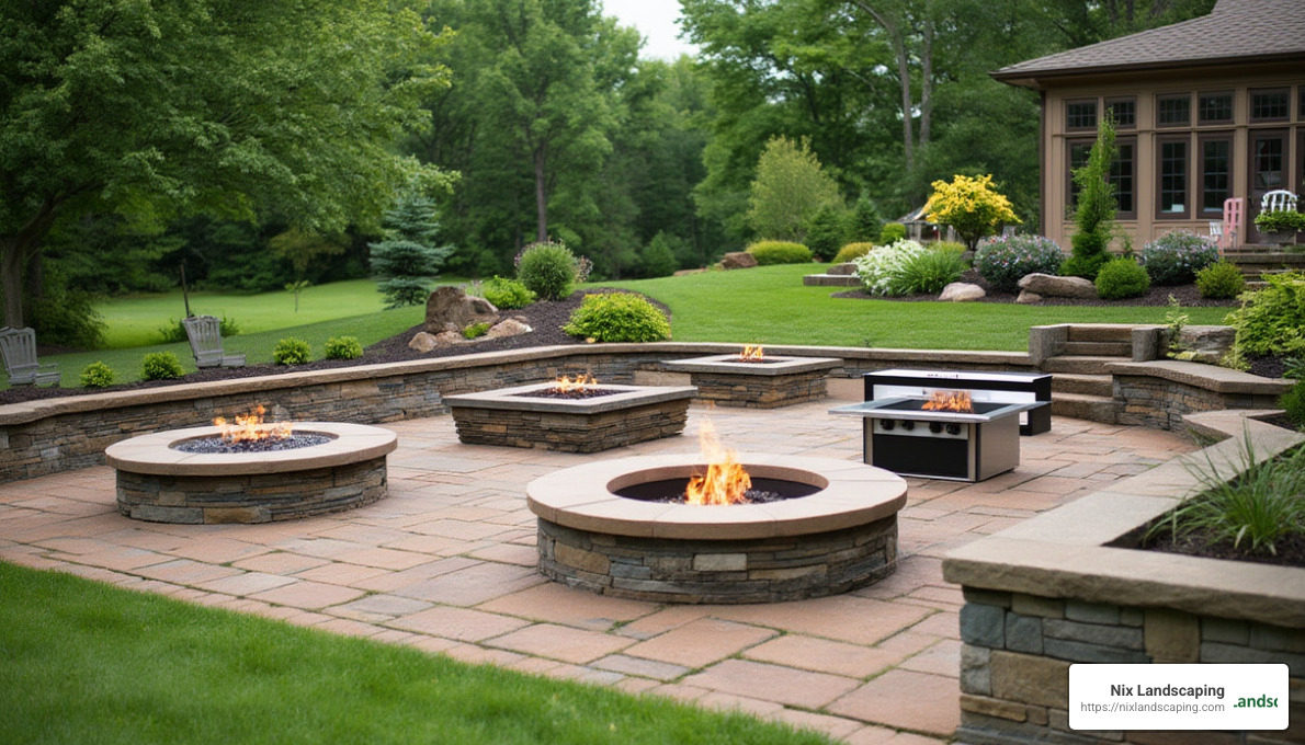 Custom backyard fire pits: Top 5 Stunning Designs 2025