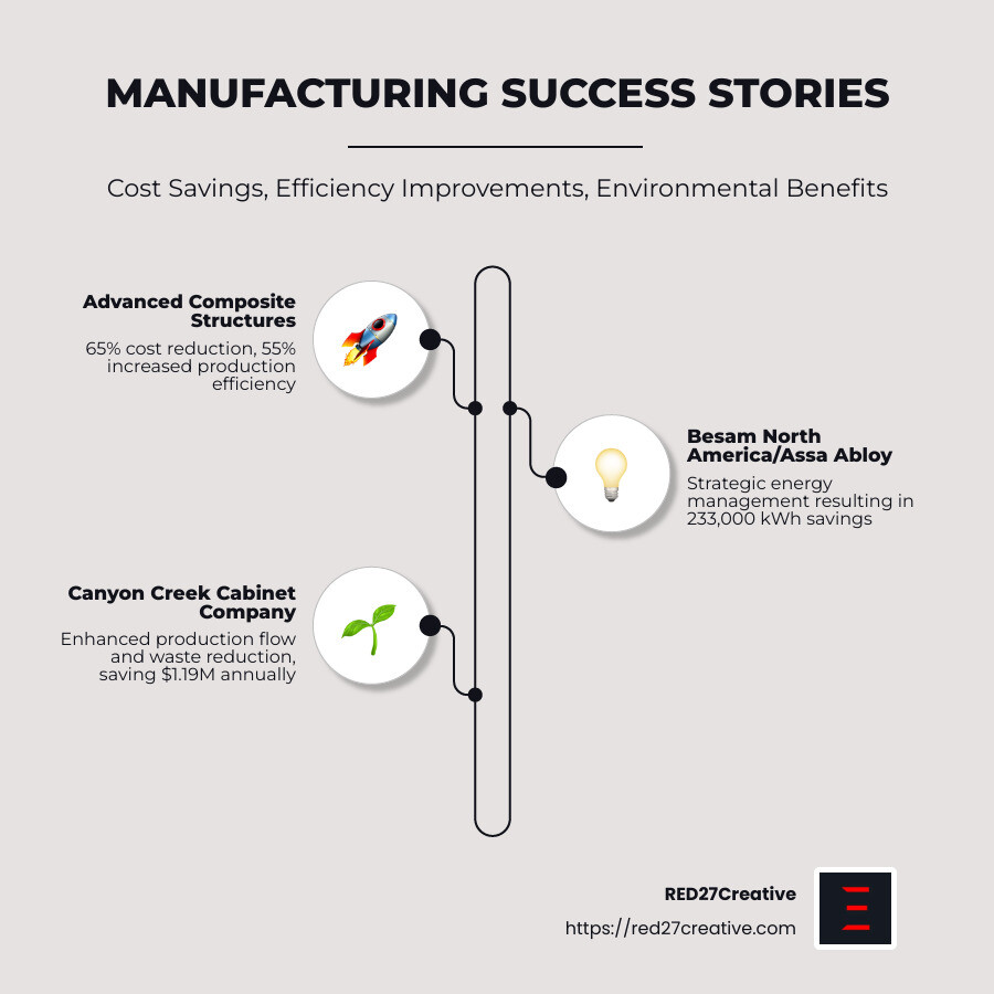 Manufacturing Case Studies: Top 5 Inspiring Successes