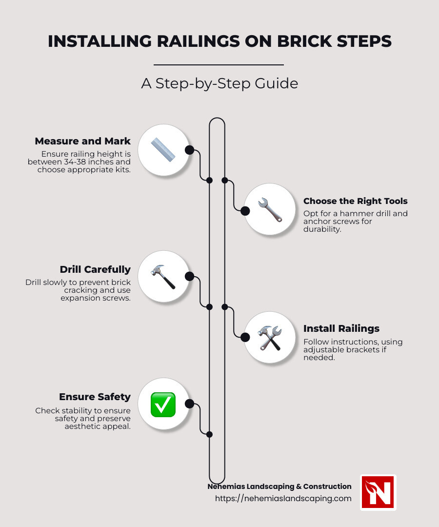 How to Install Railing on Brick Steps: Top 5 Proven Tips