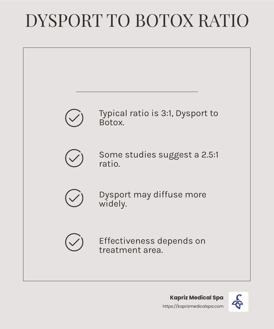 How many units of dysport equal botox? Top 5 secrets!