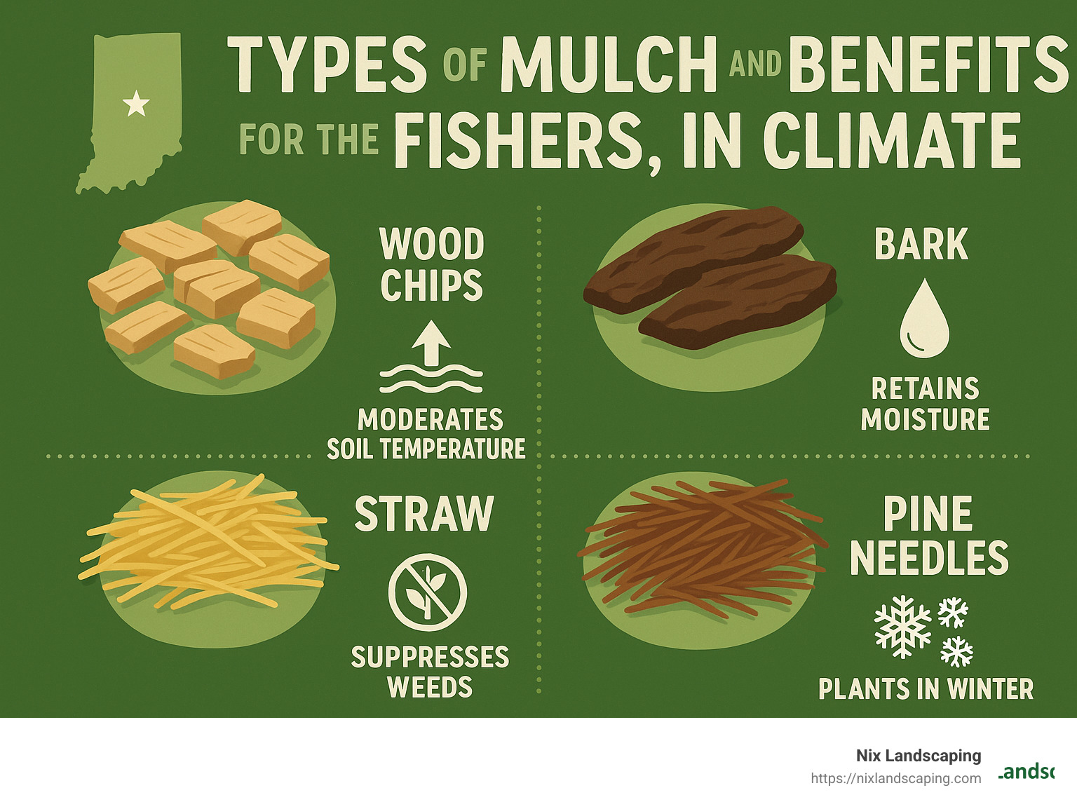 Fishers IN Mulch Installation: 7 Essential Benefits for 2025