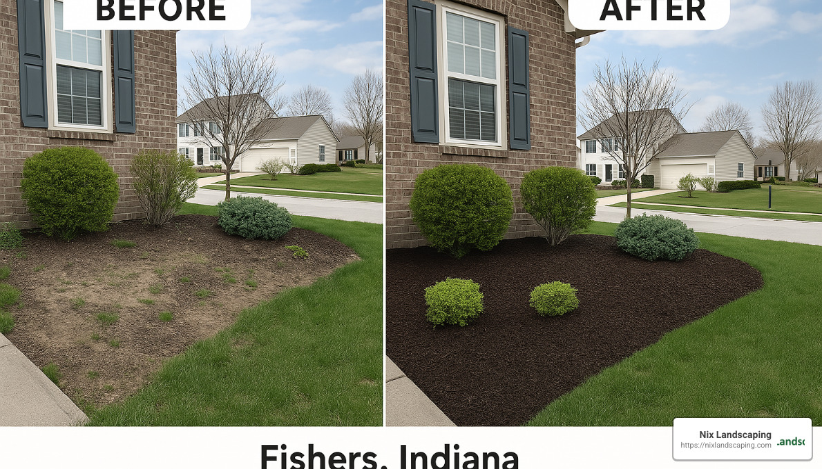 Fishers IN Mulch Installation: 7 Essential Benefits for 2025