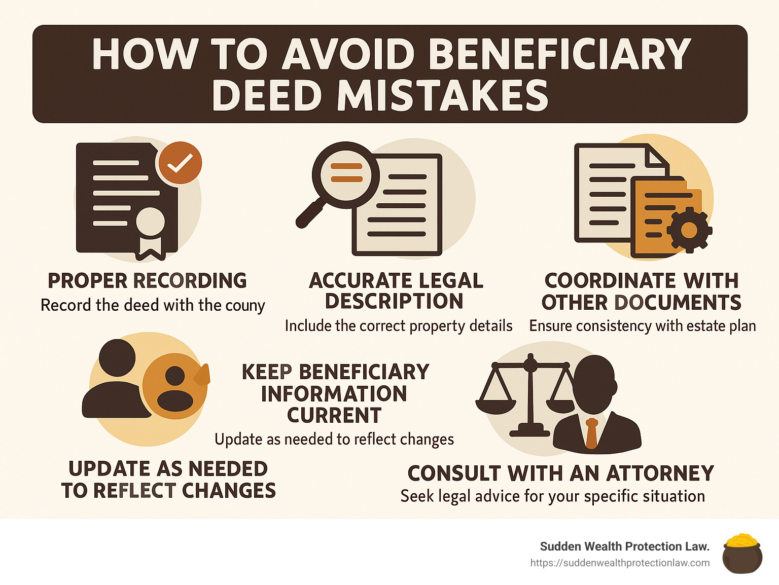Avoid These Beneficiary Deed Mistakes - Sudden Wealth Protection Law
