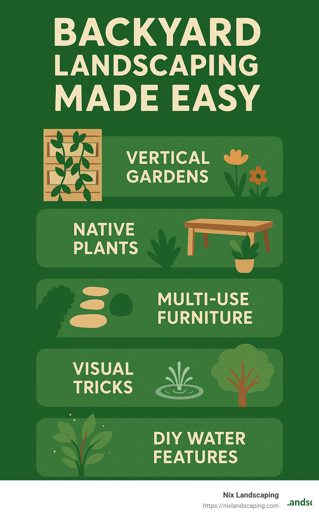 Simple Backyard Landscaping Ideas: Top 10 Stunning Tips