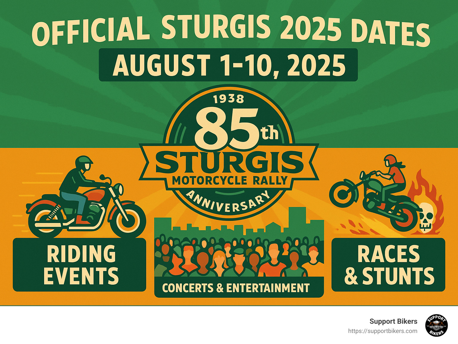 Sturgis 2025 Dates: Top 10 Exciting Highlights