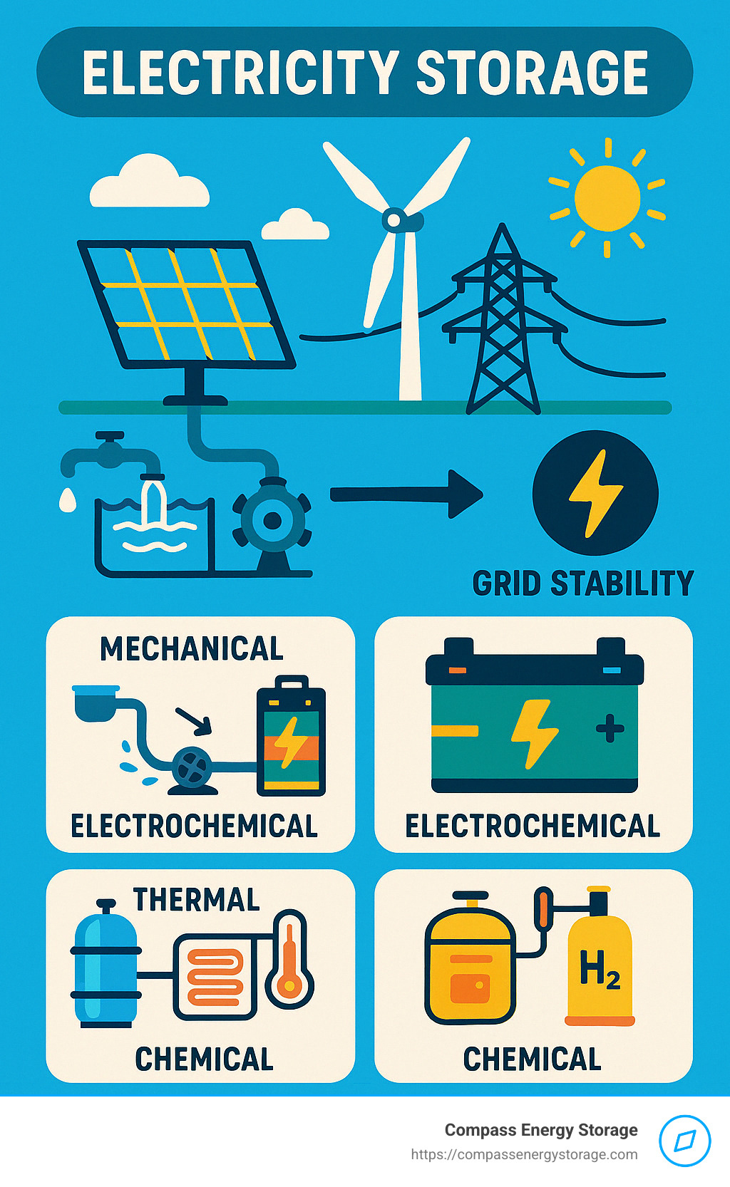 Electricity Storage Technologies: 7 Essential Solutions for 2025