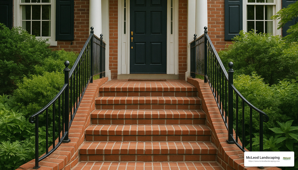 Brick Entry Stairs: 6 Stunning Ideas to Transform 2025