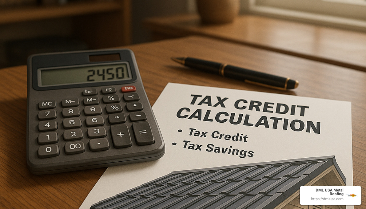 Metal Roof Tax Credit 2025: Top Savings Opportunities