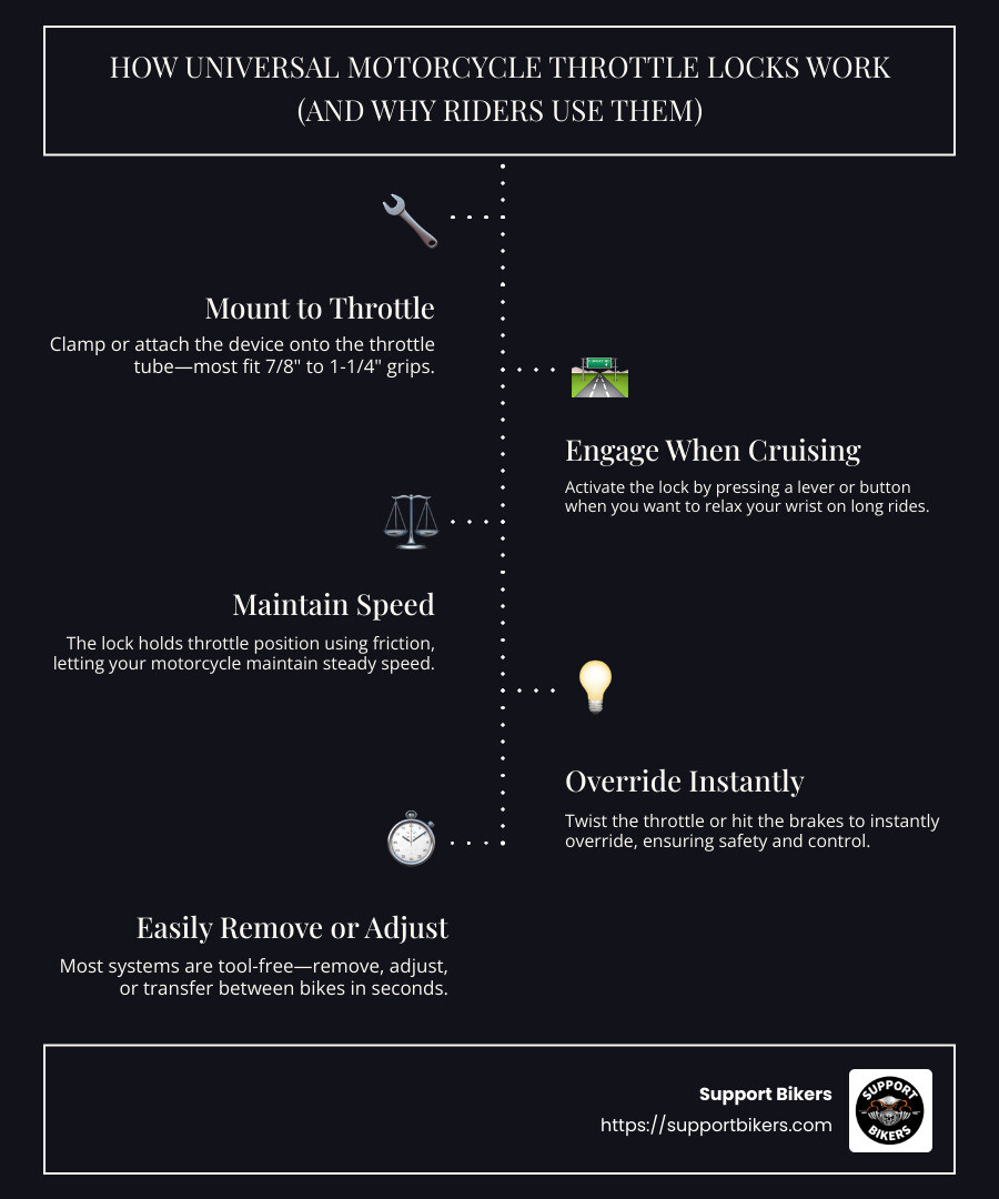 universal motorcycle throttle lock Top 3 Best Picks 2025