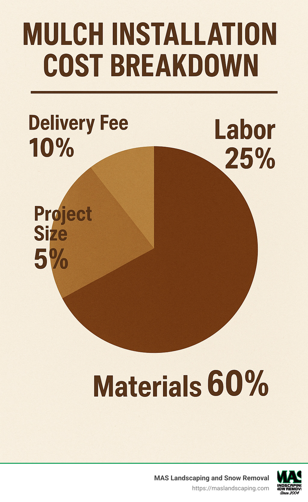 Cost of mulch per yard installed: 2025 Top 5 Proven Savings