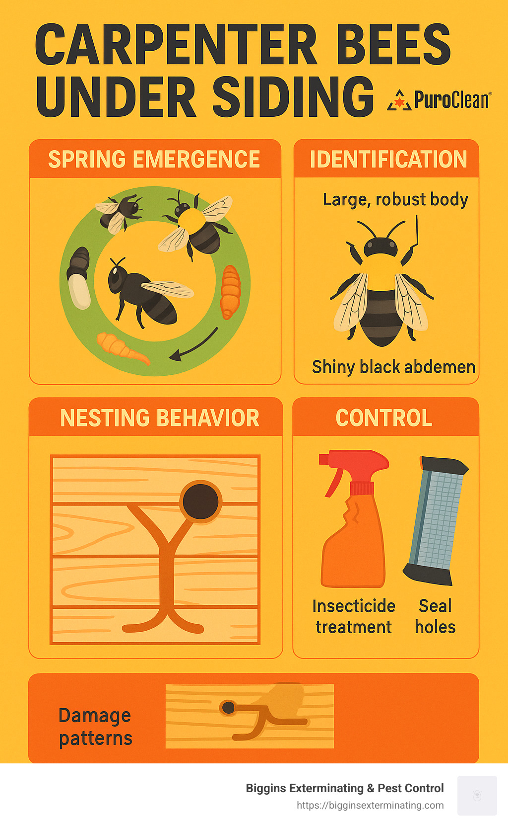 Carpenter Bees Under Siding: 7 Proven Solutions for 2025