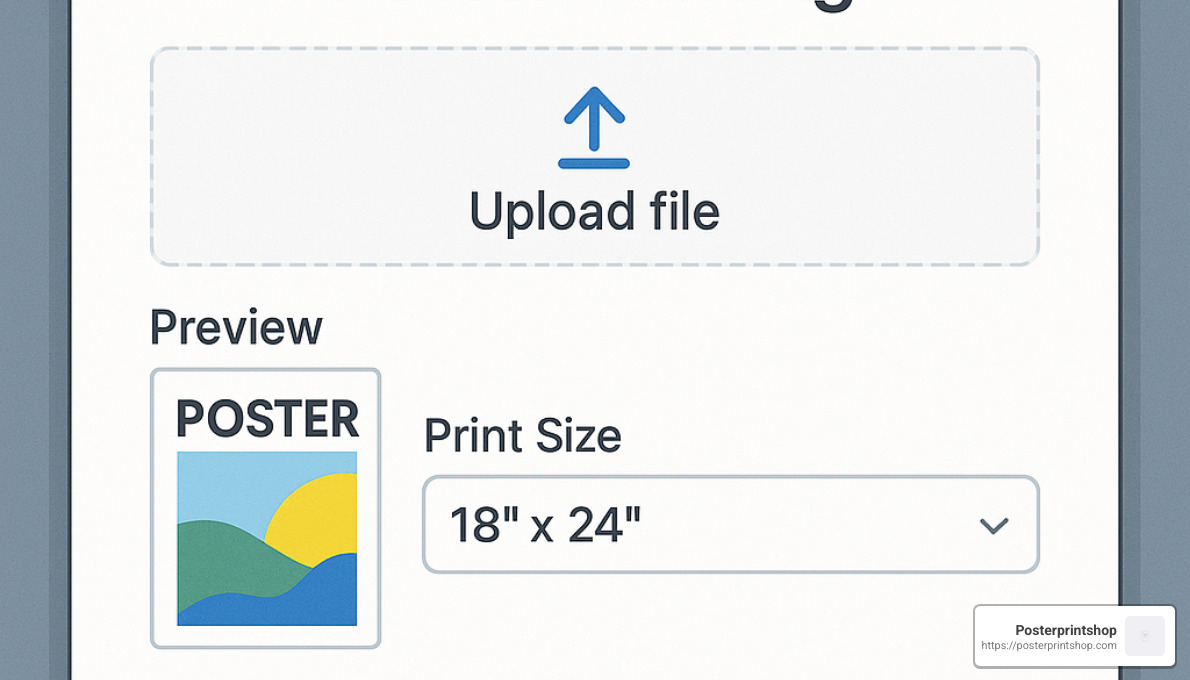 The Easiest Way to Convert a Digital File to a Poster - Poster Print Shop