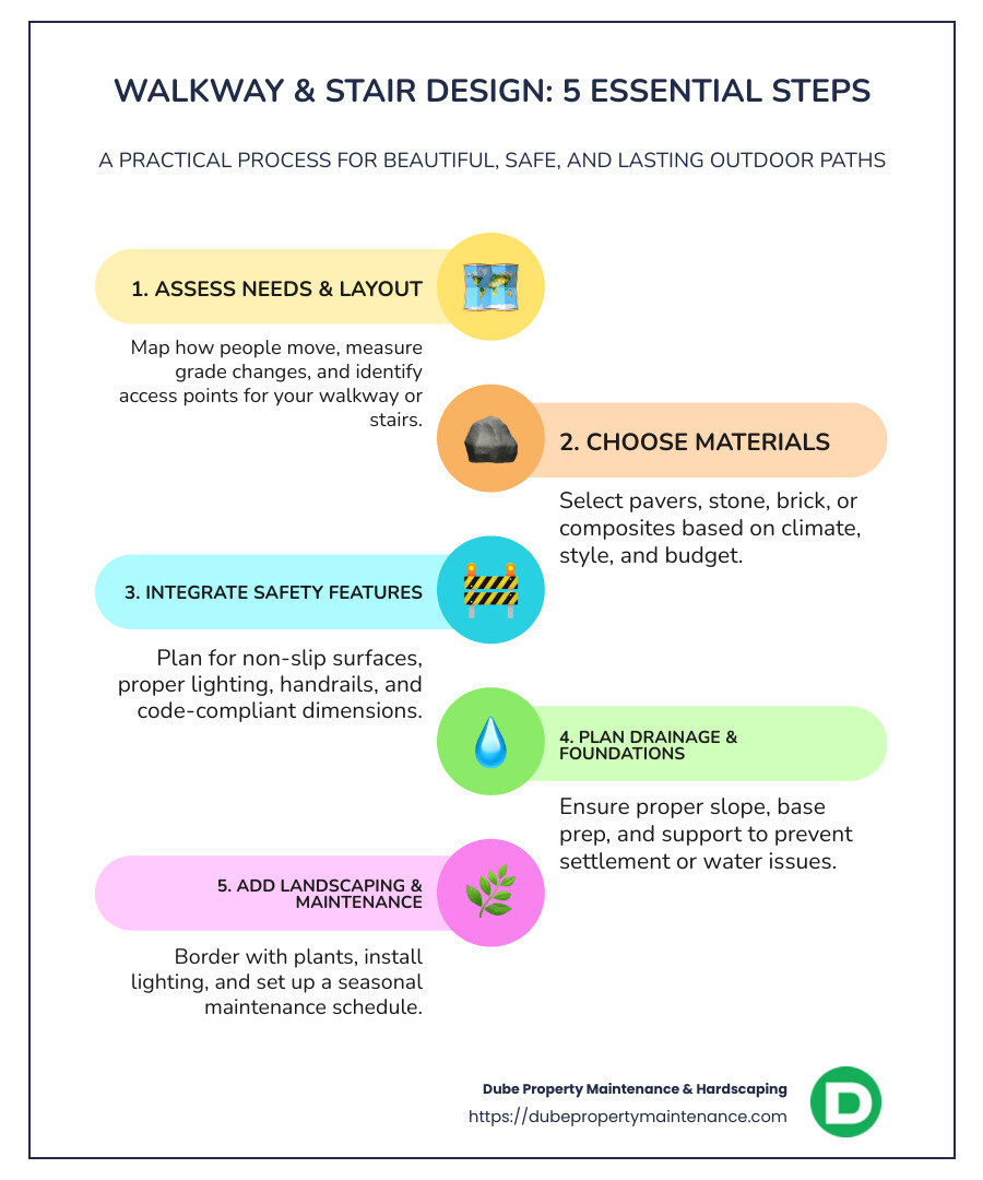 Walkways and Stairs: 10 Stunning Design Ideas for 2025