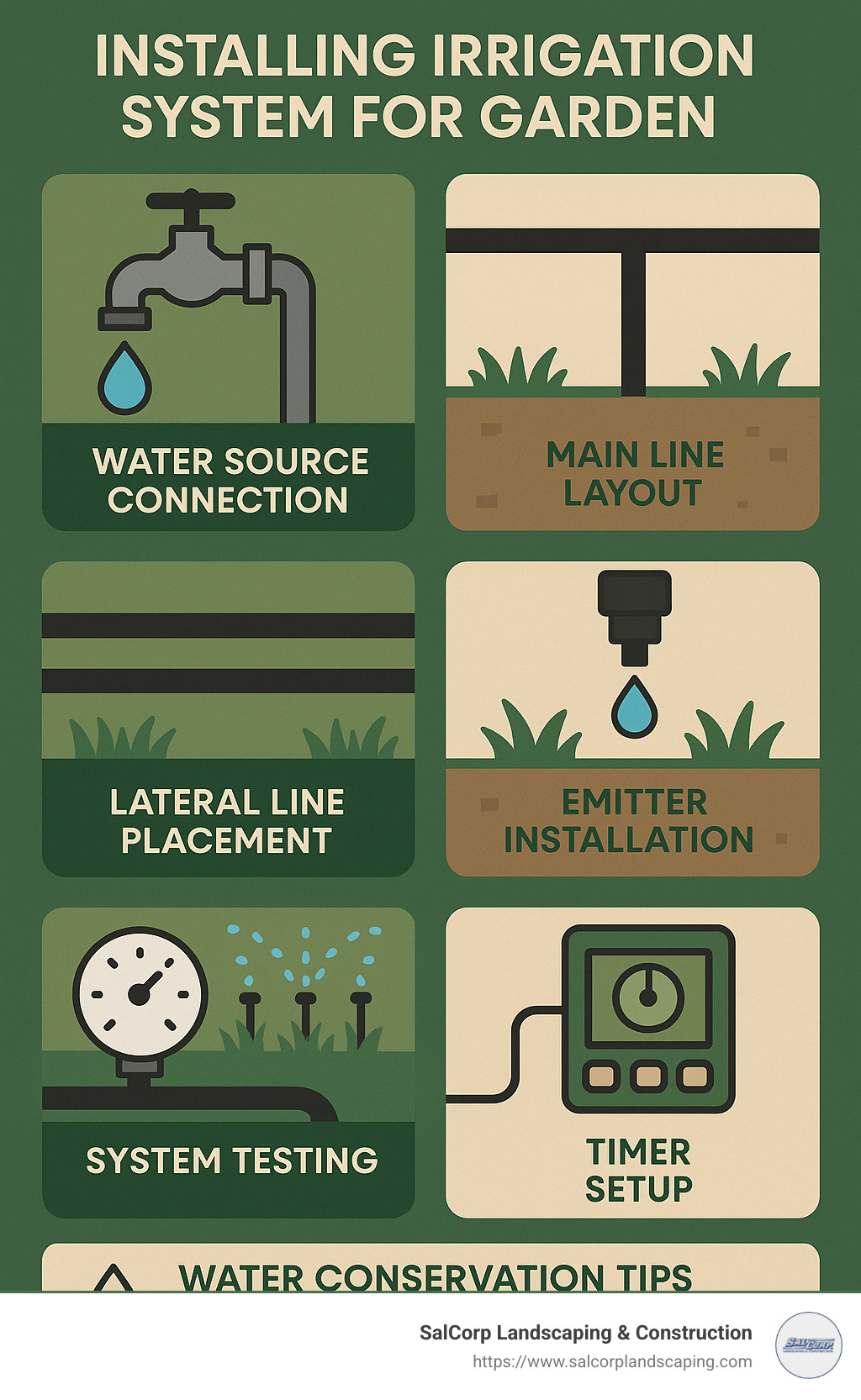 Installing Irrigation System for Garden: 7 Powerful Benefits 2025