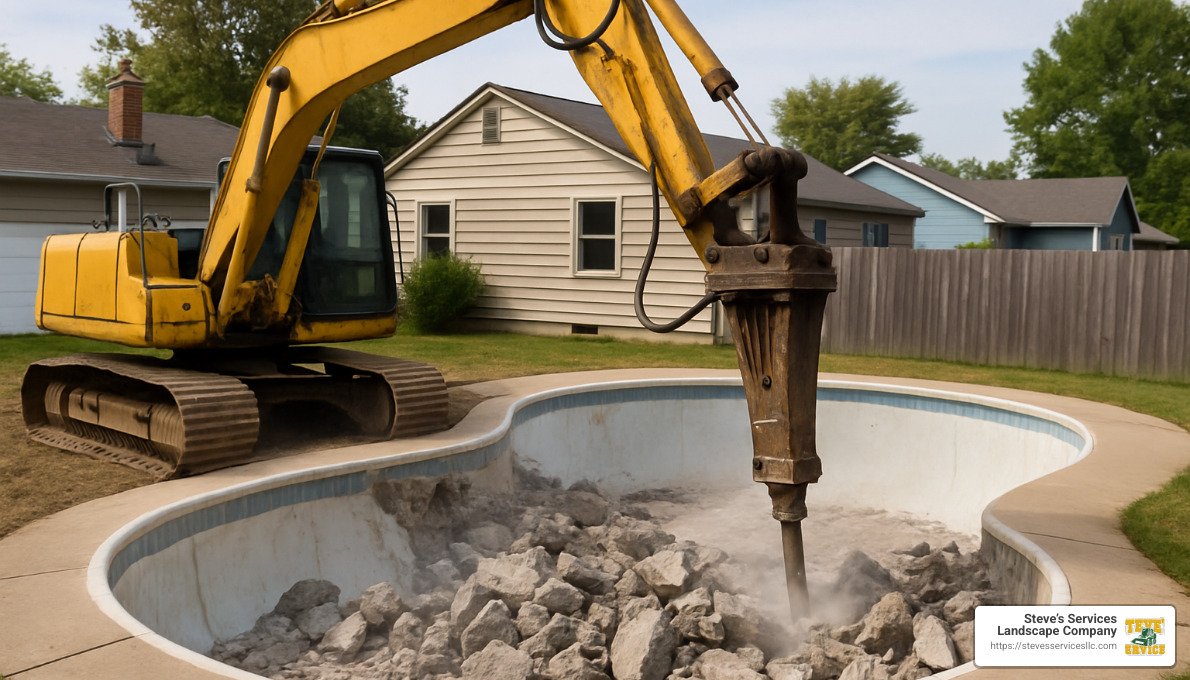 Pool Demolition and Removal: 7 Powerful Steps for Success 2025